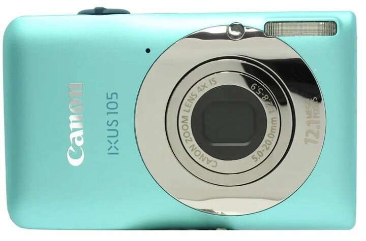Canon Digital IXUS 105 Бирюзовый Цифровой компактный фотоаппарат