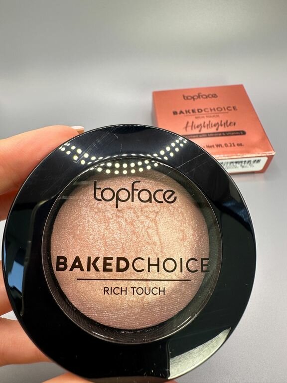 Topface Хайлайтер запеченный Baked Choice Rich Touch РТ702 тон 103