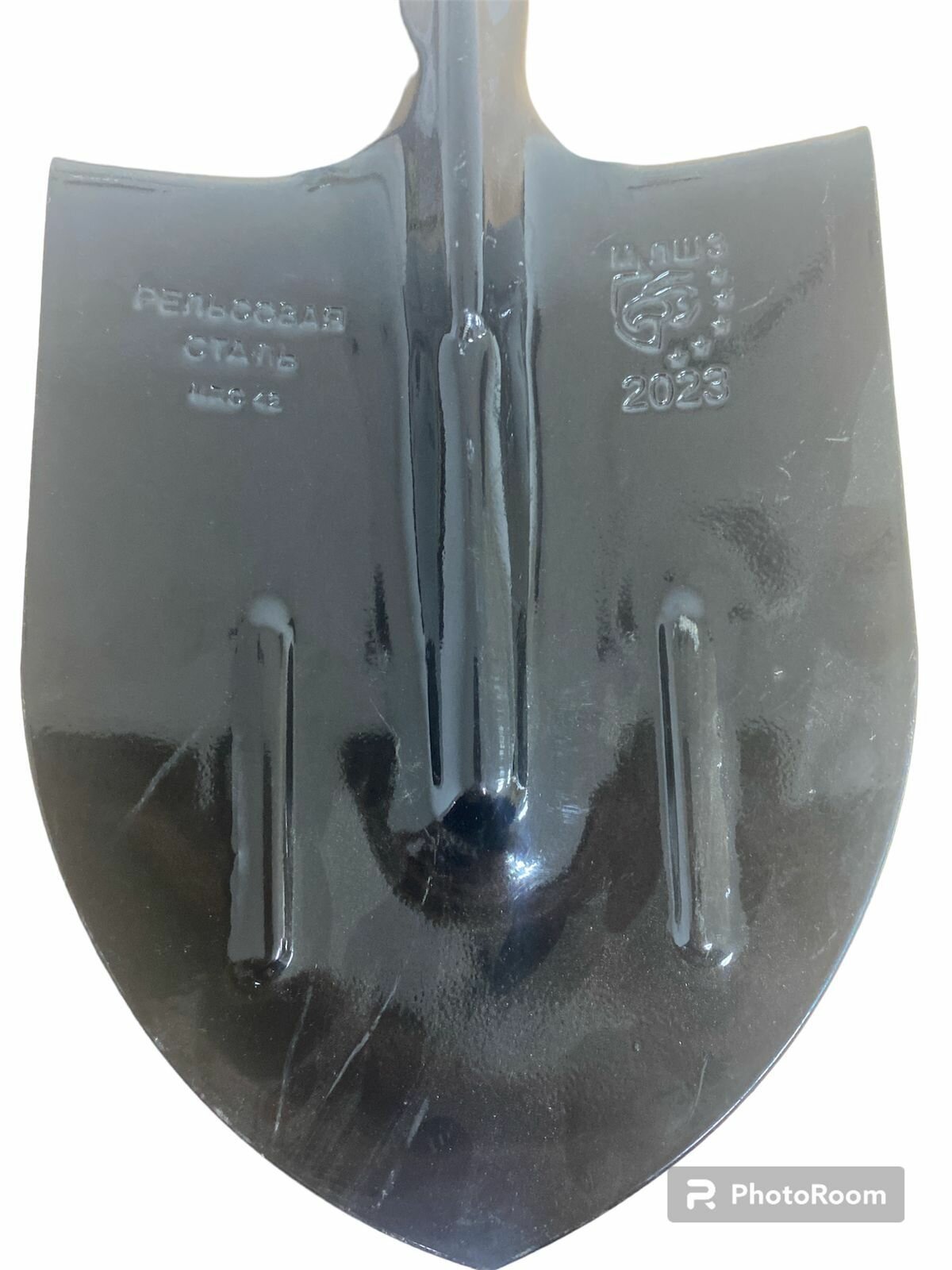 Лопата штыковая из рельсовой стали б/ч 225*305 ЛШУ (американка)