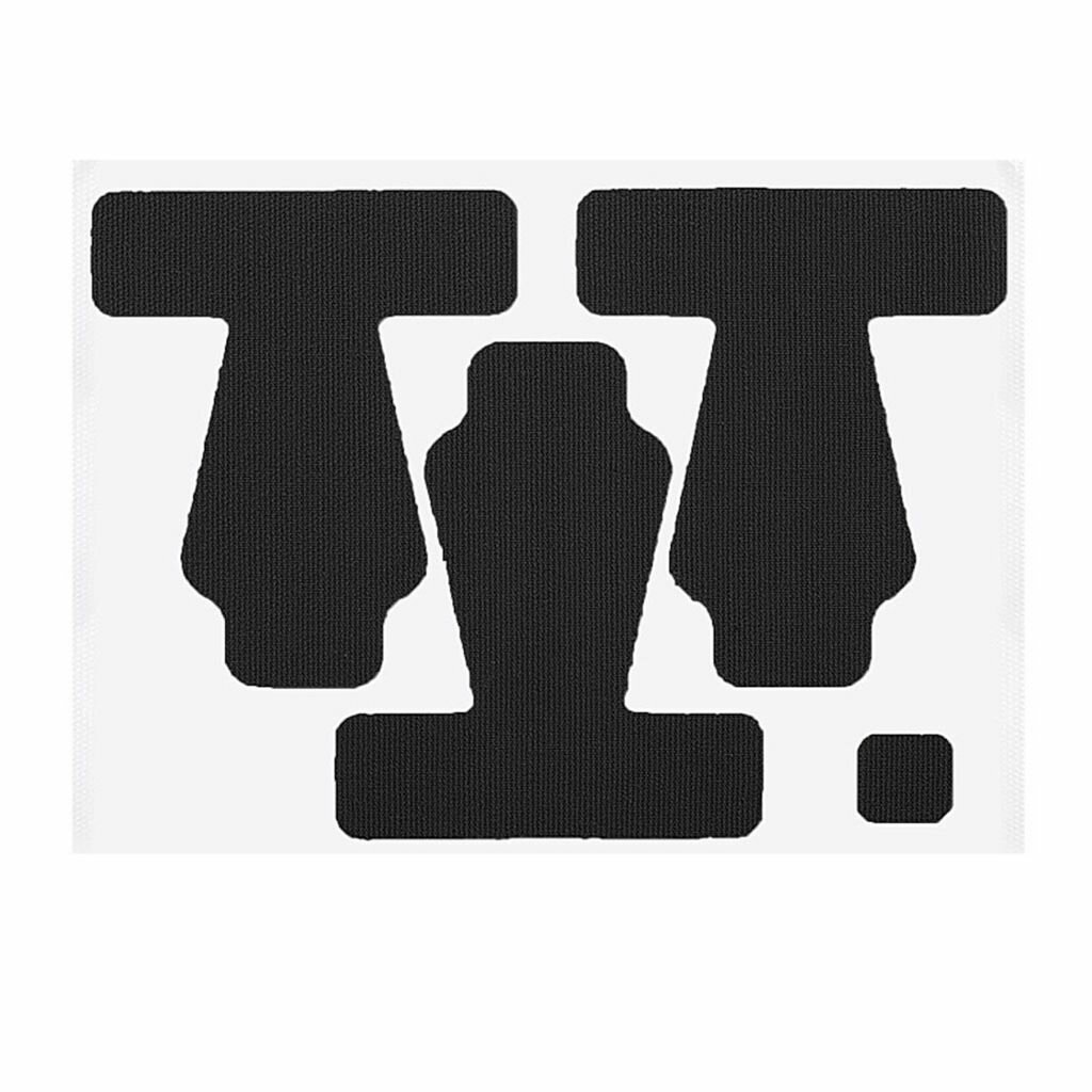 10 листов / пакет, фиксированная опора для наклеек на большой палец руки и ноги, антифрикционная спортивная повязка-черный