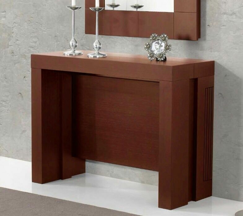 Стол трансформер Disemobel Origen 363 Nogal-5 80x40x75 см