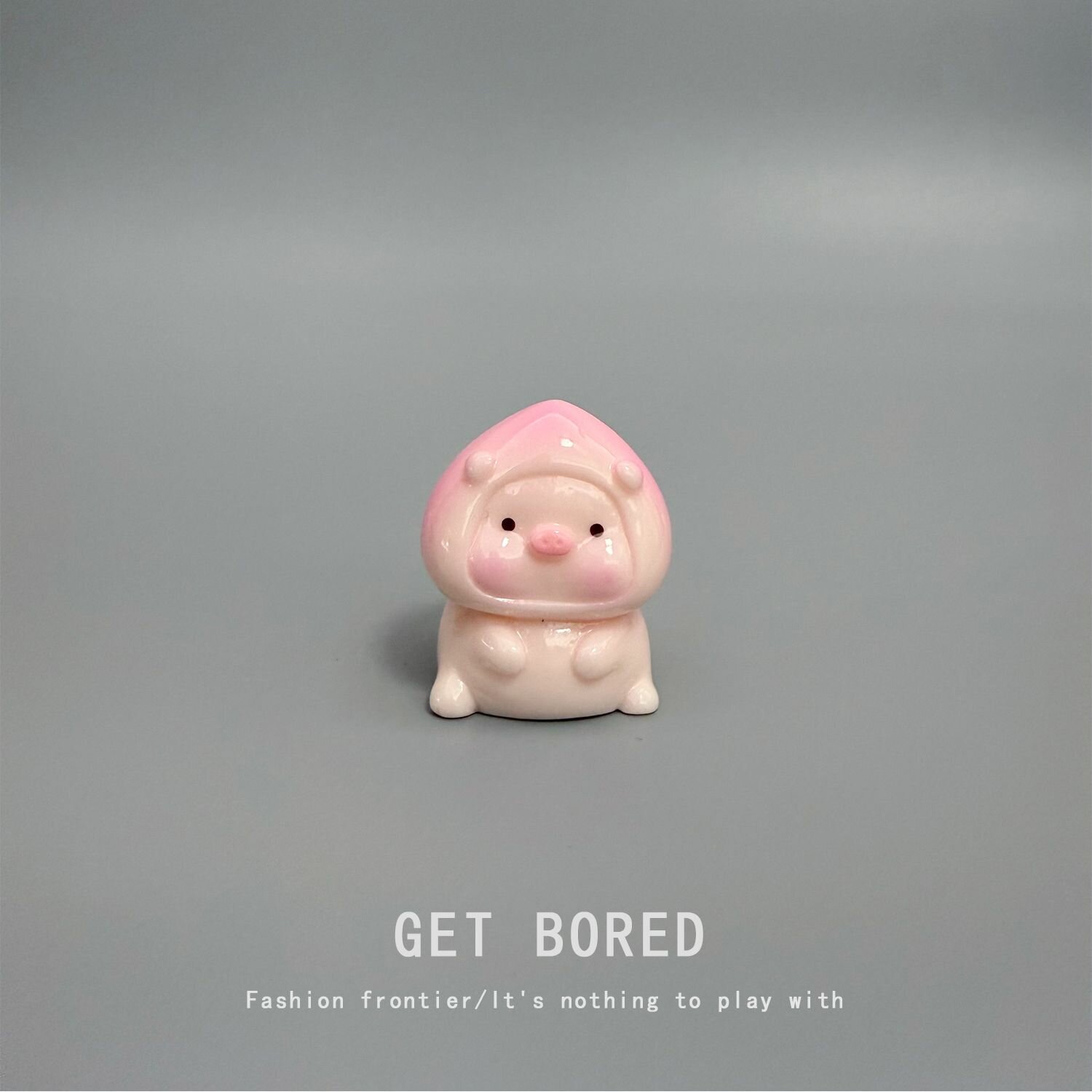 Микроландшафт "Странный лягушонок": креативная смоляная фигурка для авто и стола, аксессуар для декора в стиле кавайи