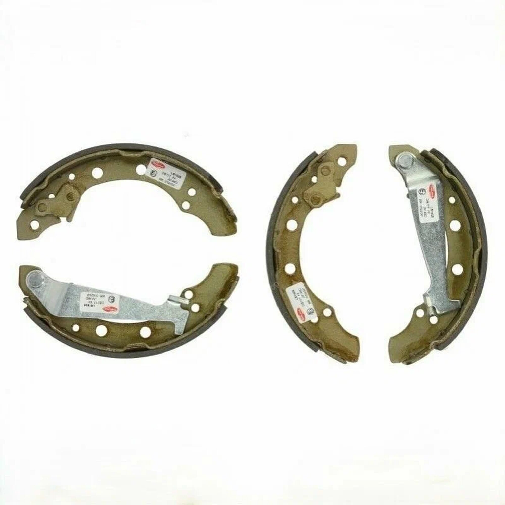 Колодки тормозные барабанные задние DELPHI LS1625 для а/м Audi, Seat, Skoda, Volkswagen