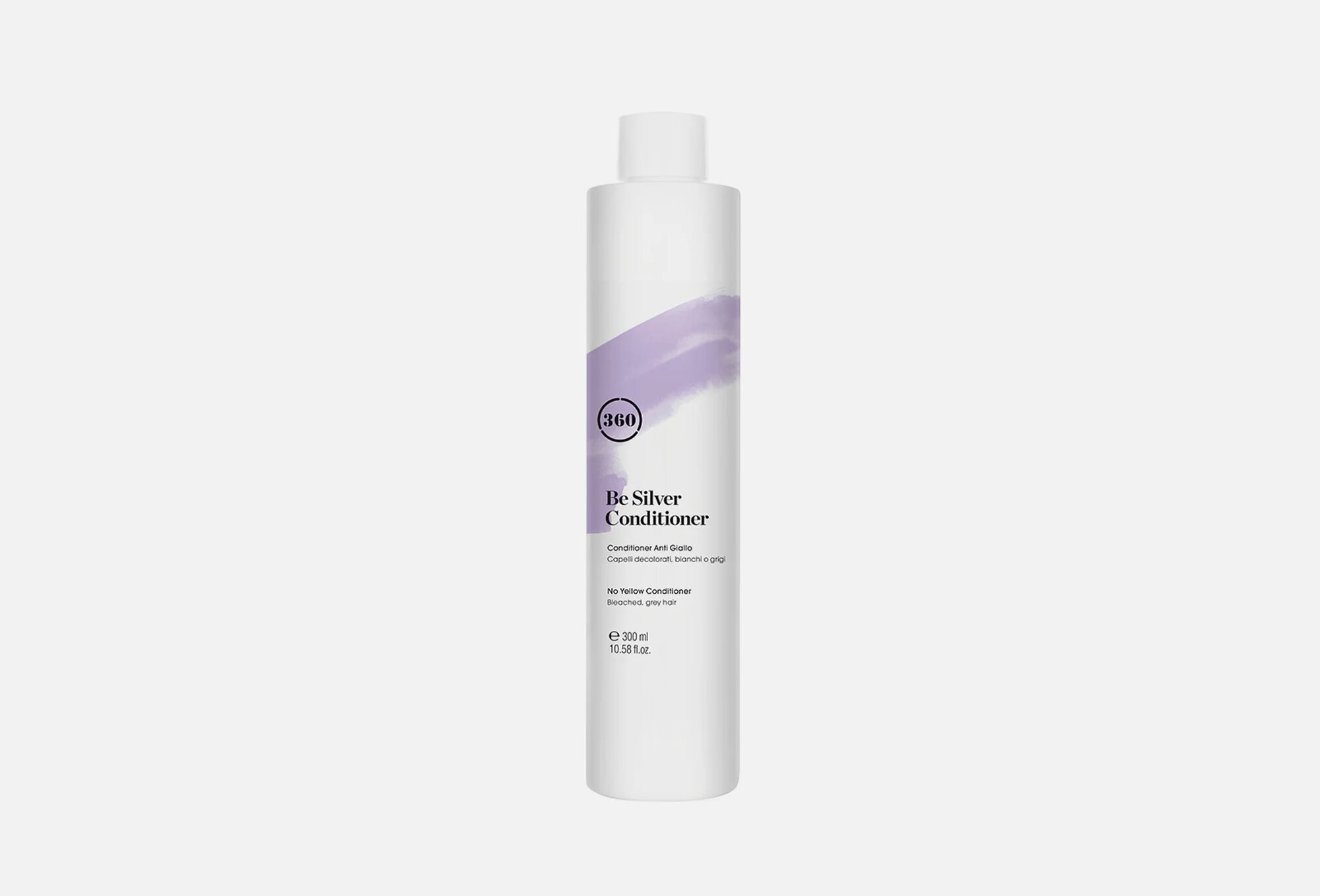 Антижелтый кондиционер для волос 360 Hair Professional BE SILVER CONDITIONER 300ML