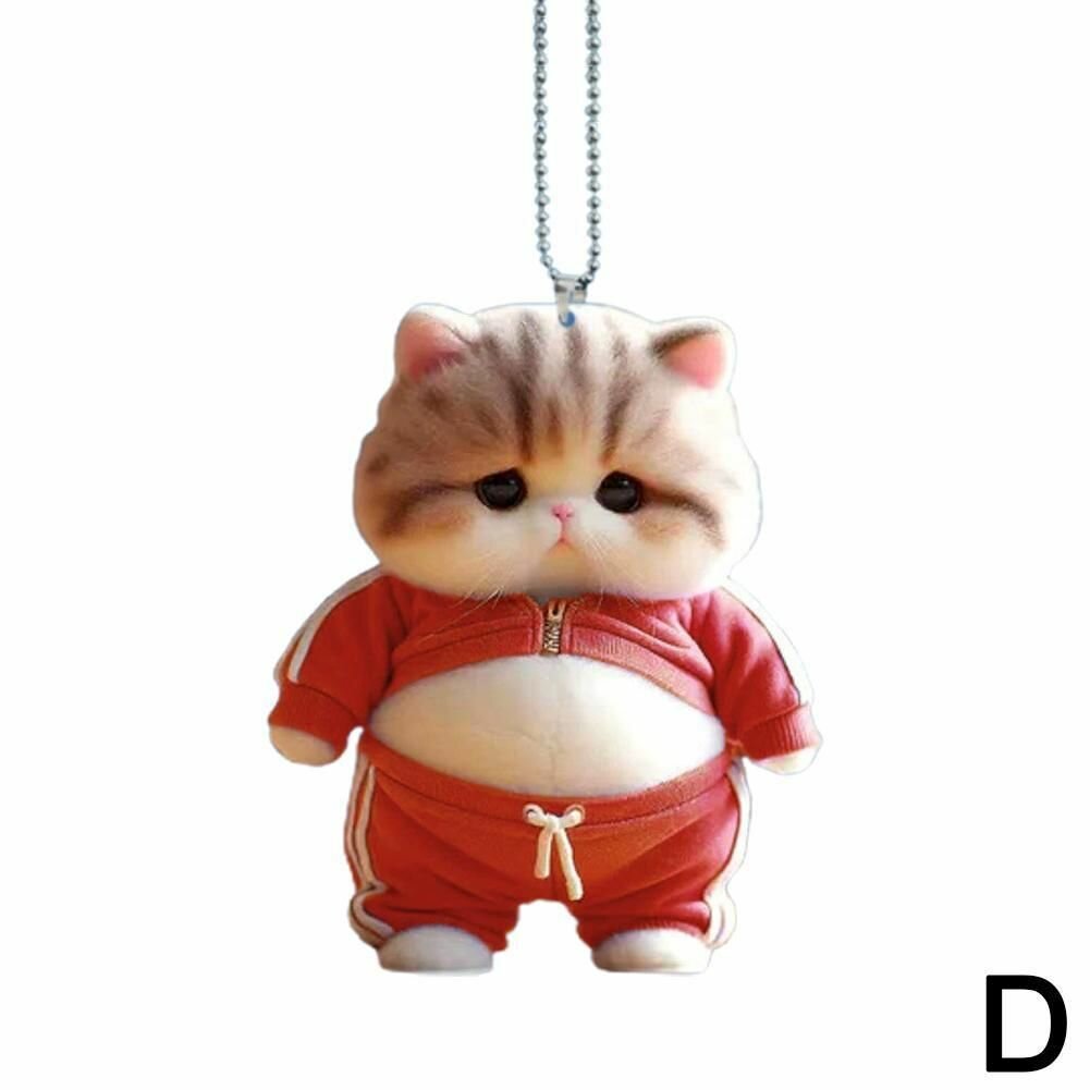 Милая подвеска для автомобиля в виде кошки