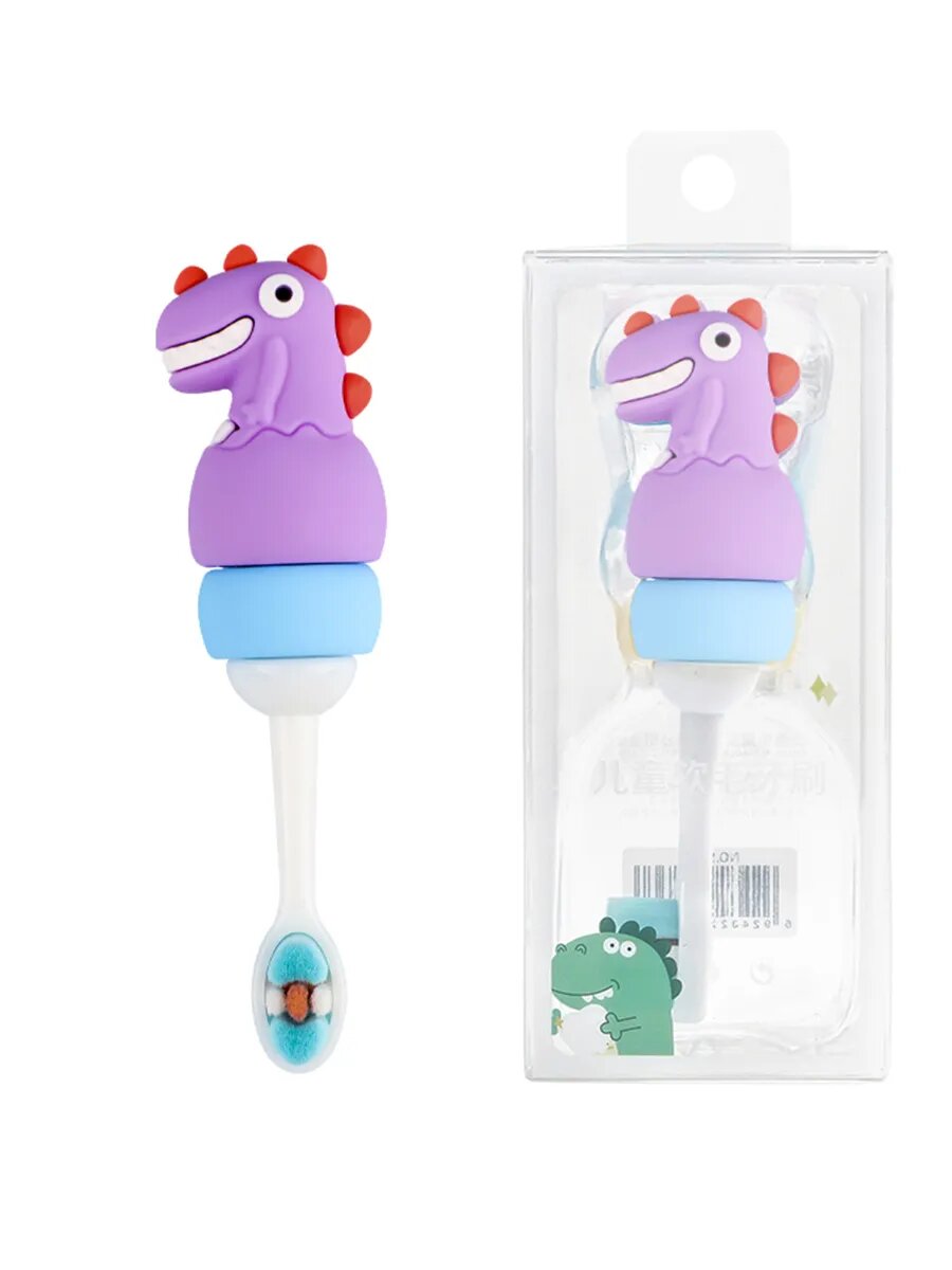 Зубная щетка мягкая детская монопучковая 0-3