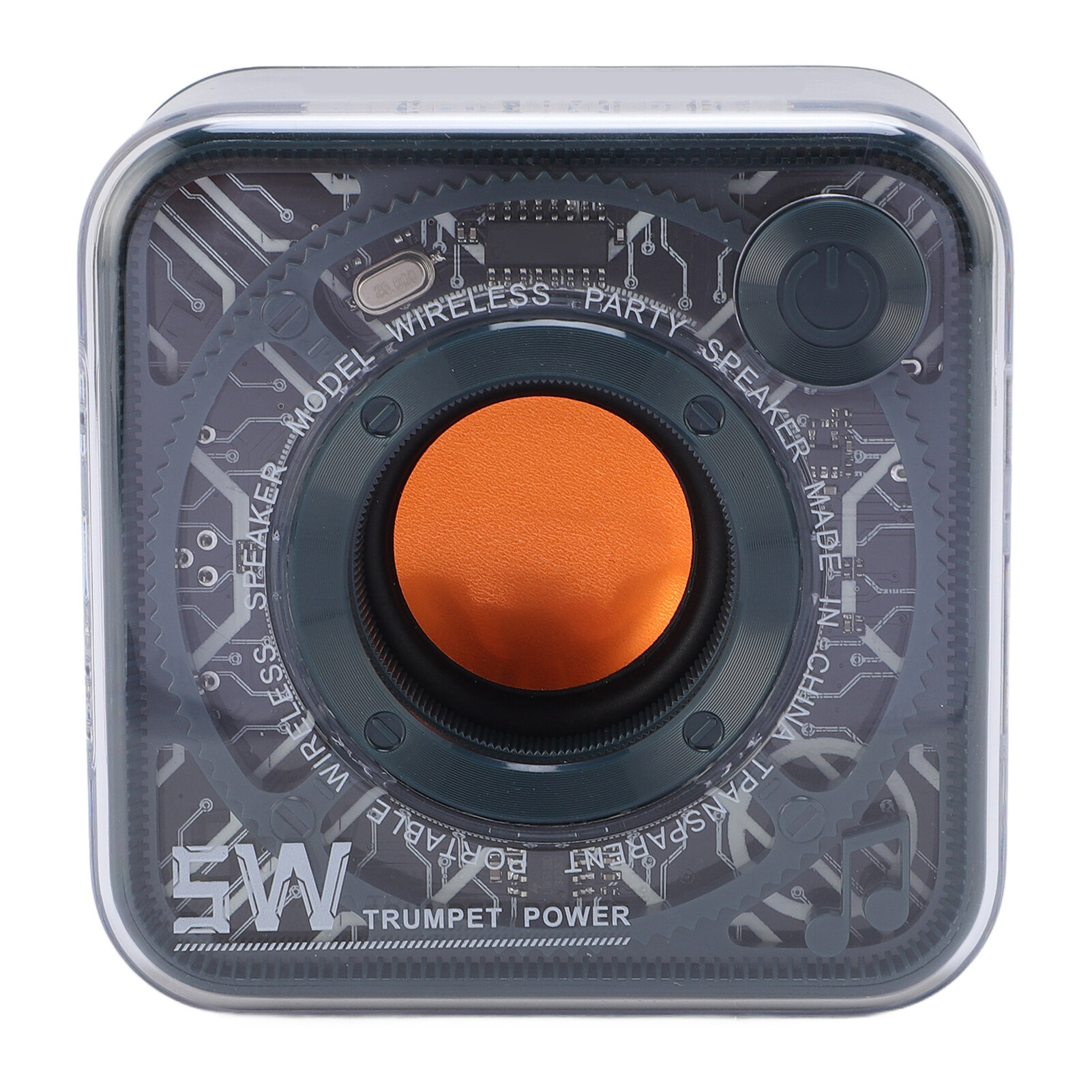 Портативная Bluetooth-колонка мощностью 3 Вт, громкий звук, глубокие басы, яркие цвета, беспроводная, для дома, вечеринок и путешествий.