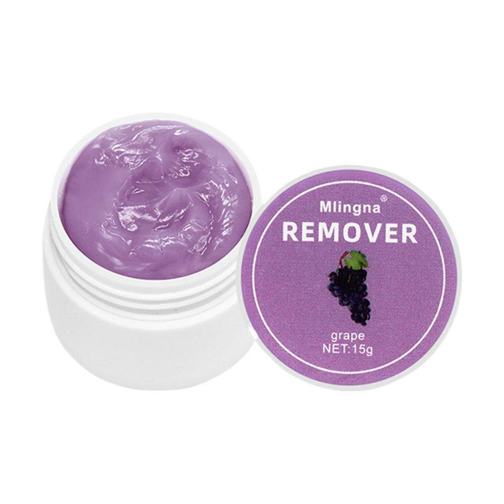 15 г средства для удаления клея с ресниц, фруктовый вкус, не вызывает раздражения, для инструментов для наращивания ресниц