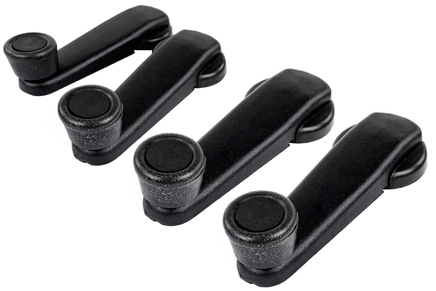 4 ручки стеклоподъемников металл на 5-дв. Лада Самара, Нива 4х4, Приора, Калина, Гранта, Гранта FL, Веста, Тревел, Шеви