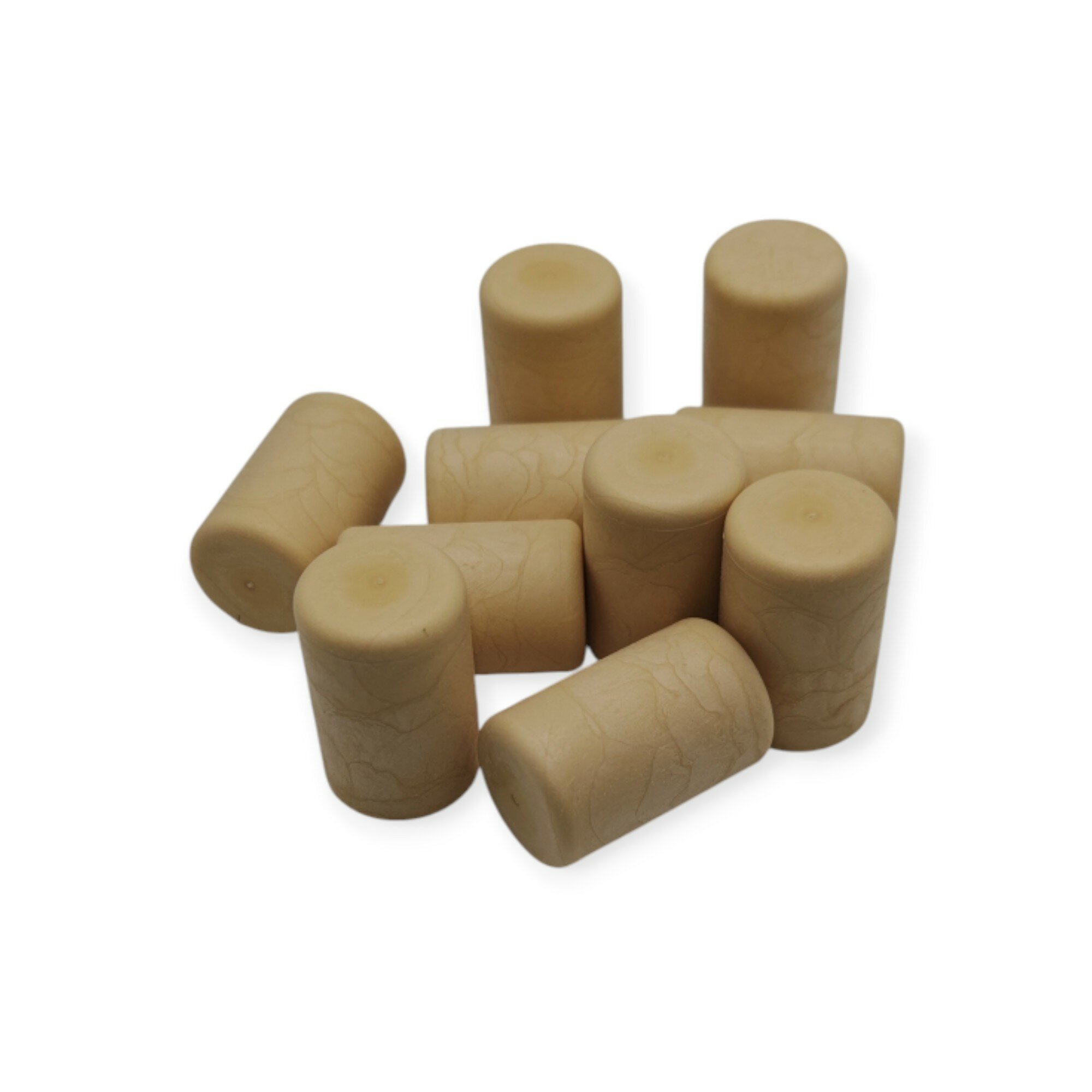 Пробка для укупорки бутылок полимерная 22*35 мм, набор 10 штук