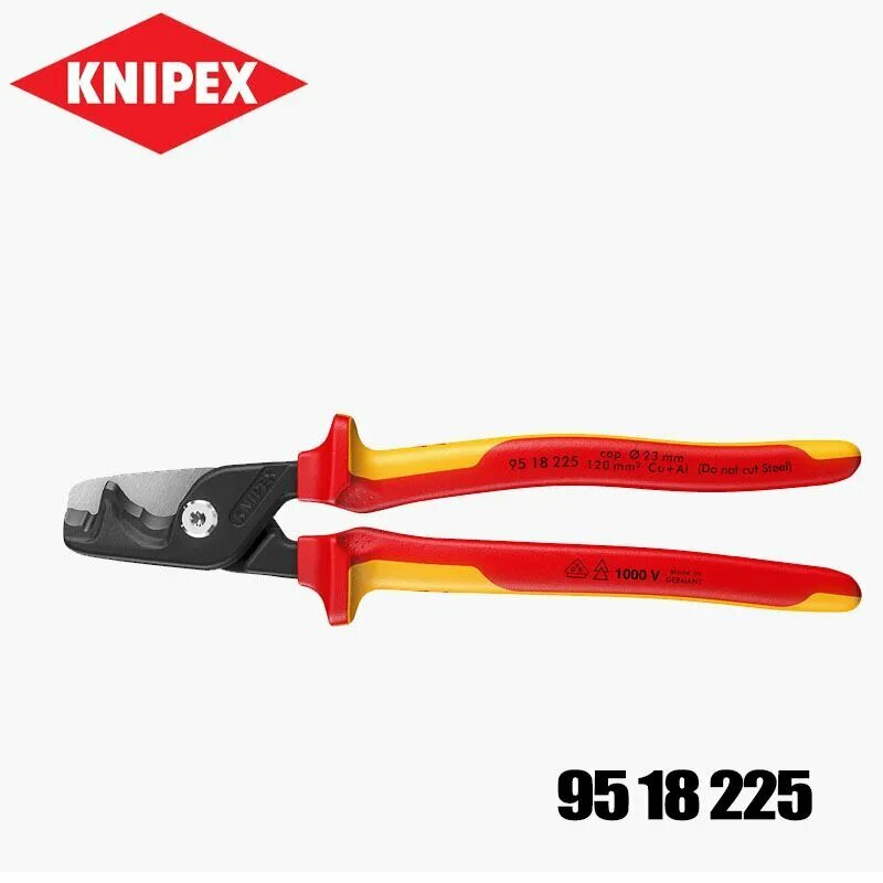KNIPEX 95 18 225 Кабельные ножницы