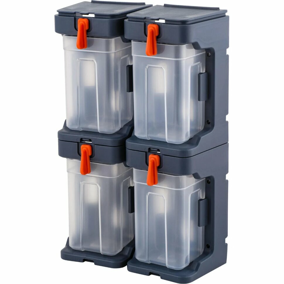 Органайзер (навесные лотки мал.)Blocker Expert 4 шт. серо/оранж. BR395410026, 2366357