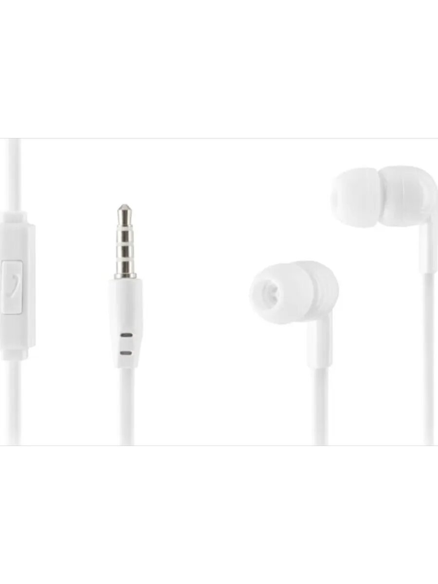 Проводные наушники внутриканальные HV-106 WHITE