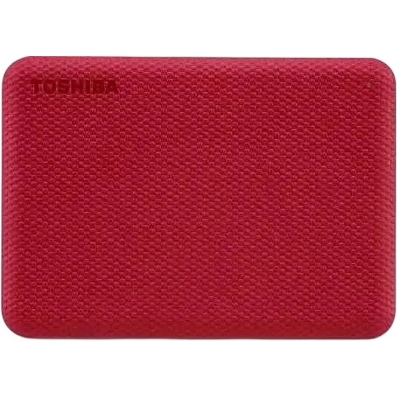 Портативный HDD Toshiba 1TB HDTCA10ER3AA CanvioAdv. 2.5 USB 3.2 Gen1 Красн