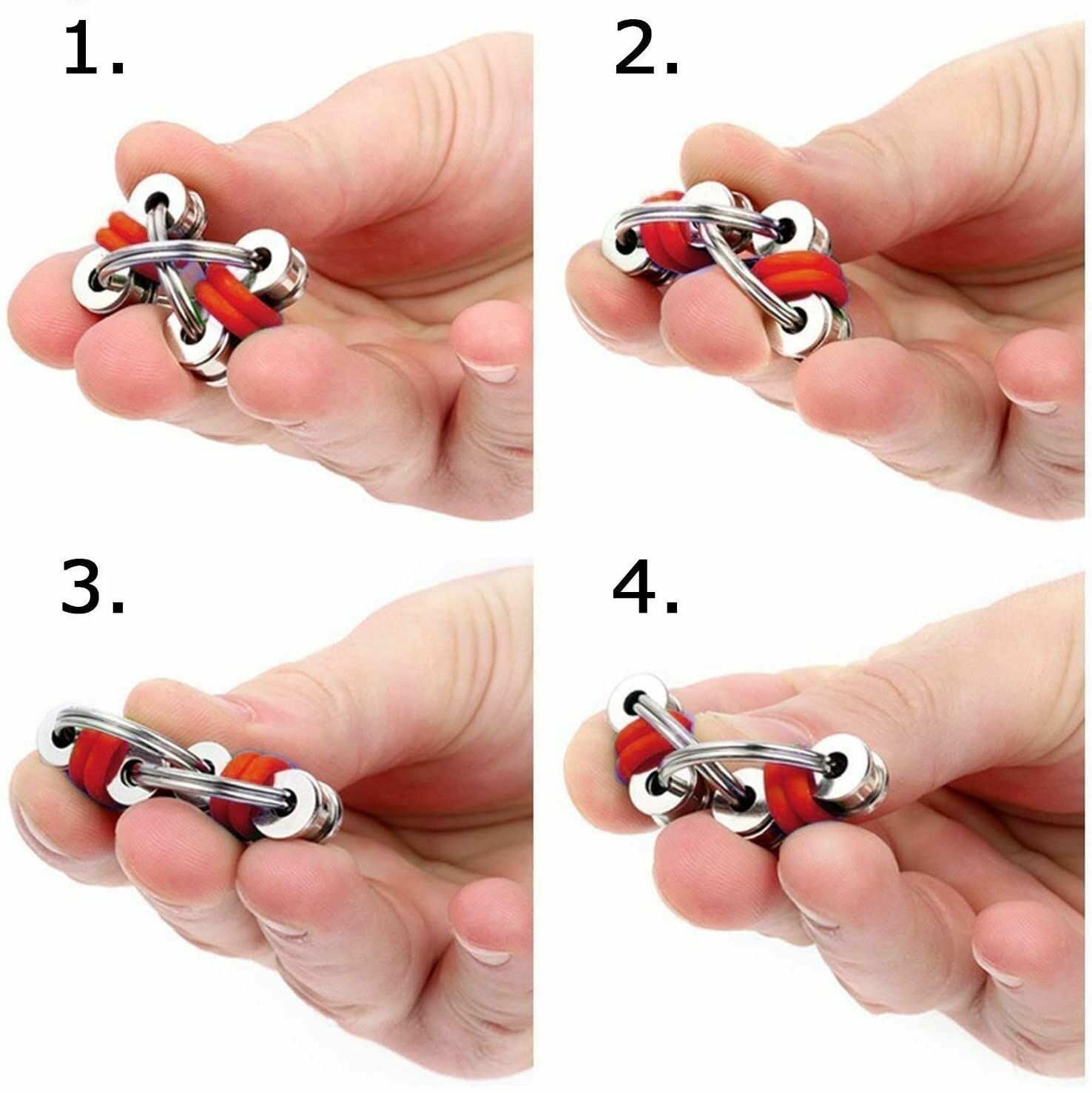 Игрушка Flippy Chain Fidget снимает стресс — фото 1