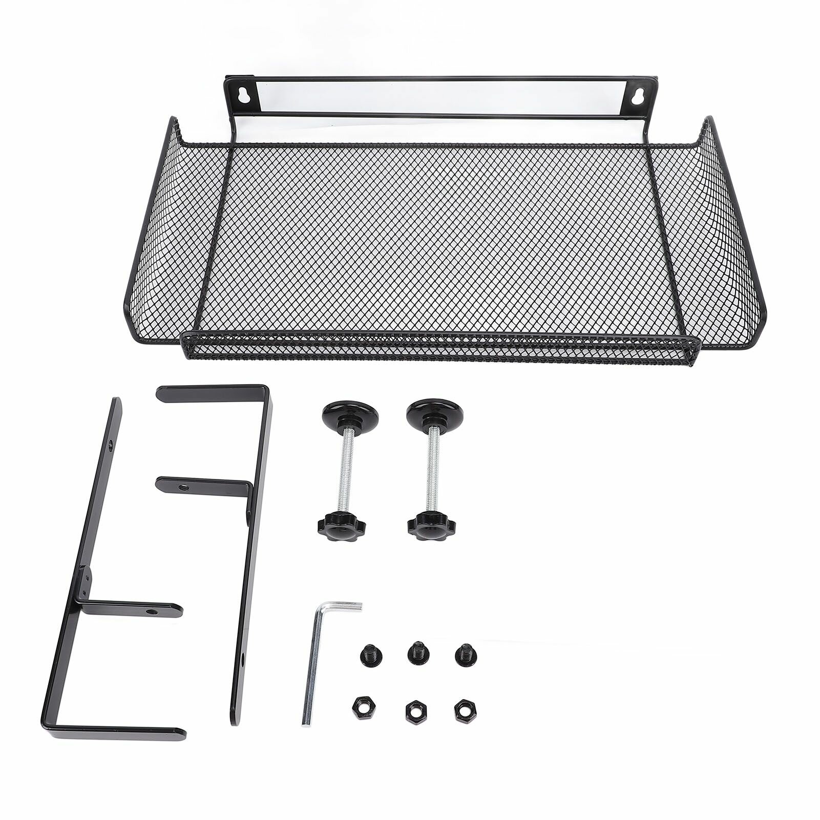 Органайзер под столом для кабелей и удлинителя, черный