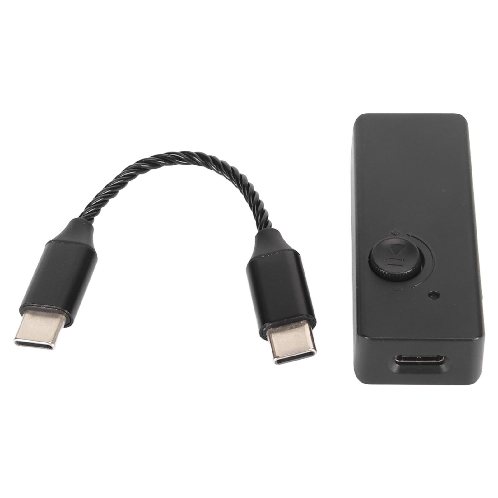 Компактный усилитель для наушников с адаптером Type C на 3.5mm и 4.4mm, DAC для ПК и ноутбуков, поддержка высокого разрешения