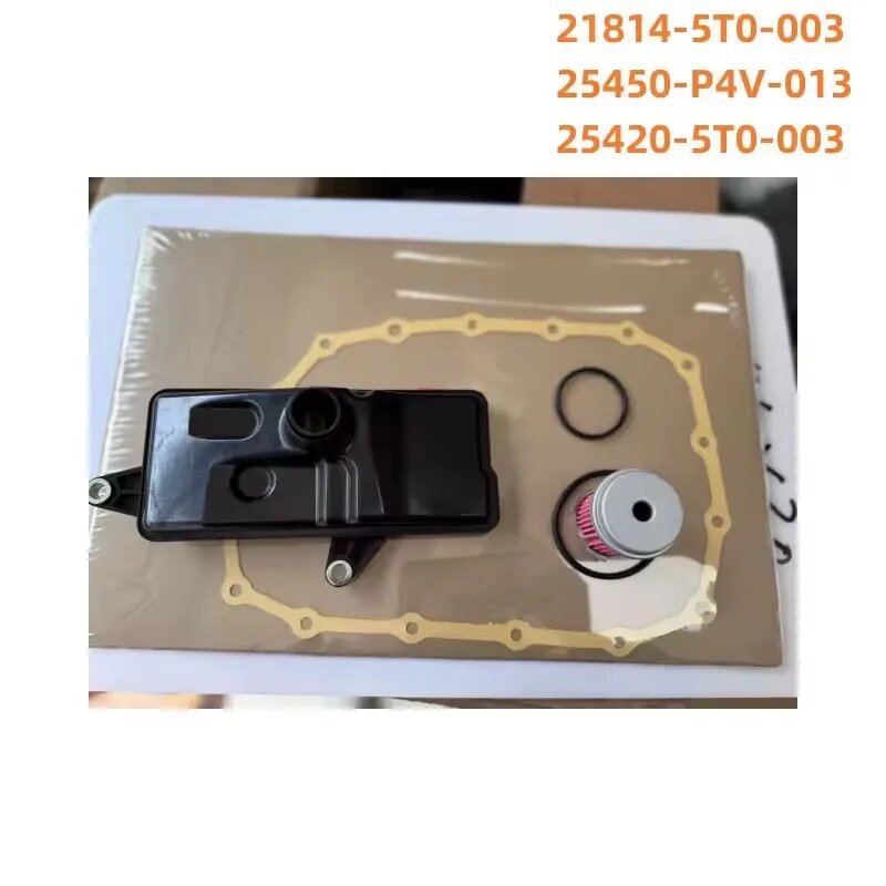 Комплект фильтров для автоматической коробки передач автомобиля 25420-5T0-003 25450-P4V-013 254205T0003 для HONDA CIVIC FIT HR-V 1.5L 1.8L 2014-2019, Full sets