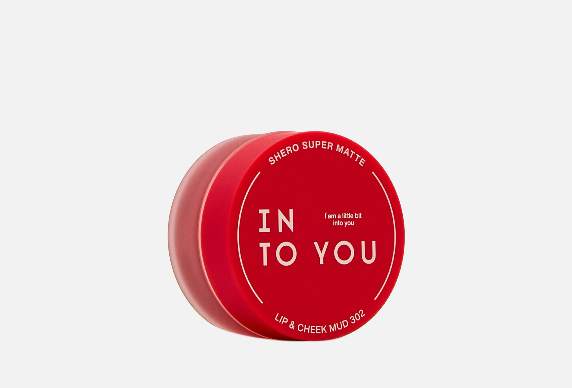 Румяна-помада для лица INTO YOU Shero super matte lip & cheek mud canned 2