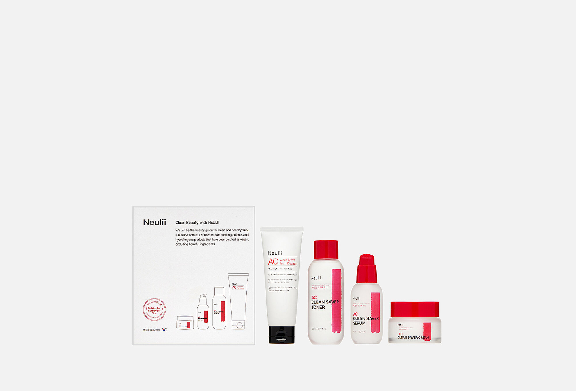 Набор для проблемной и чувствительной кожи NEULII Special Trouble Care SET