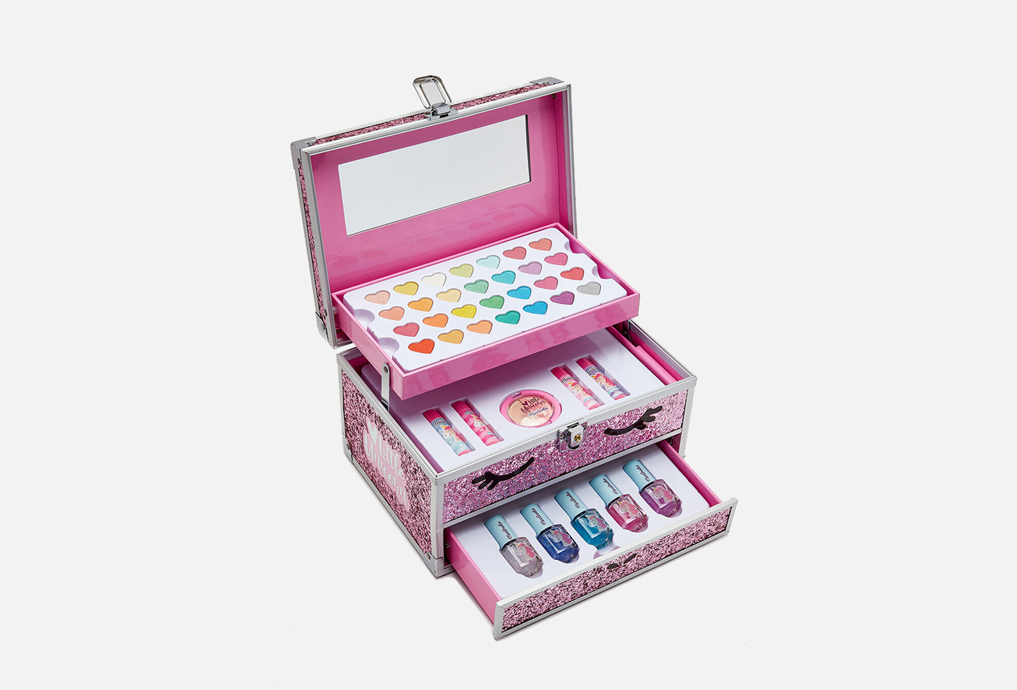 Большой блестящий кейс "Мечты единорога" MARTINELIA Big Case, Unicorn нет