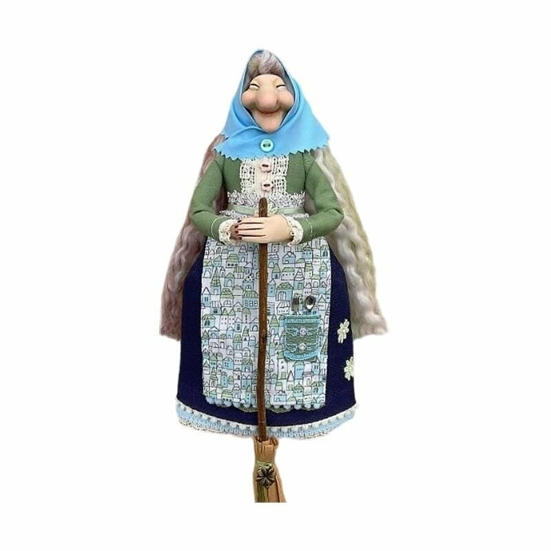 Кухонная кукла-ведьма, - Стиль2