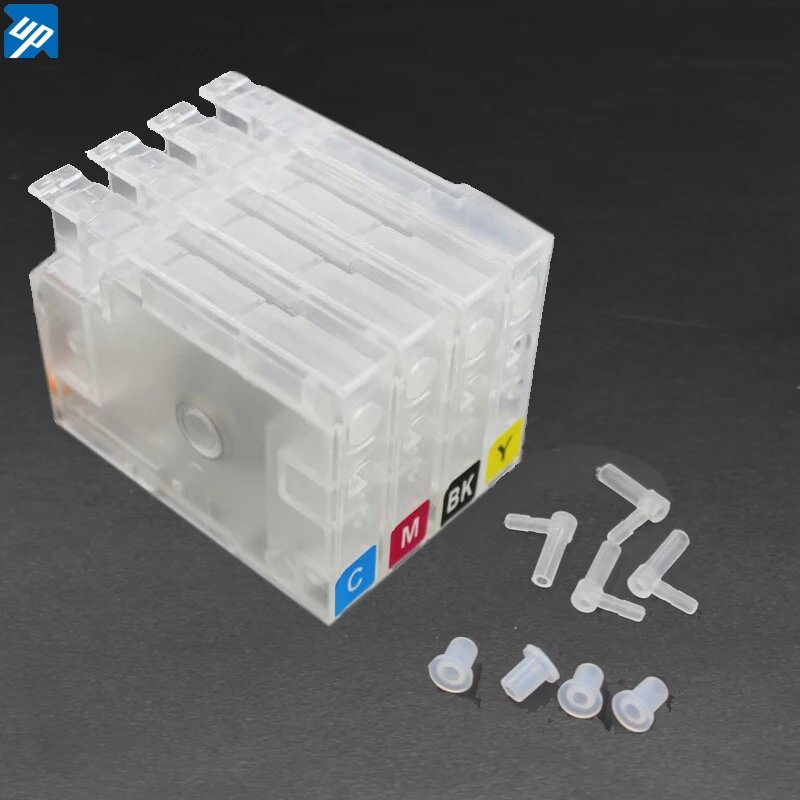 Пустой сменный картридж UP СНПЧ для HP 711 711XL для HP DesignJet T520 T120 T130 T530 T125 T525 с постоянным чипом