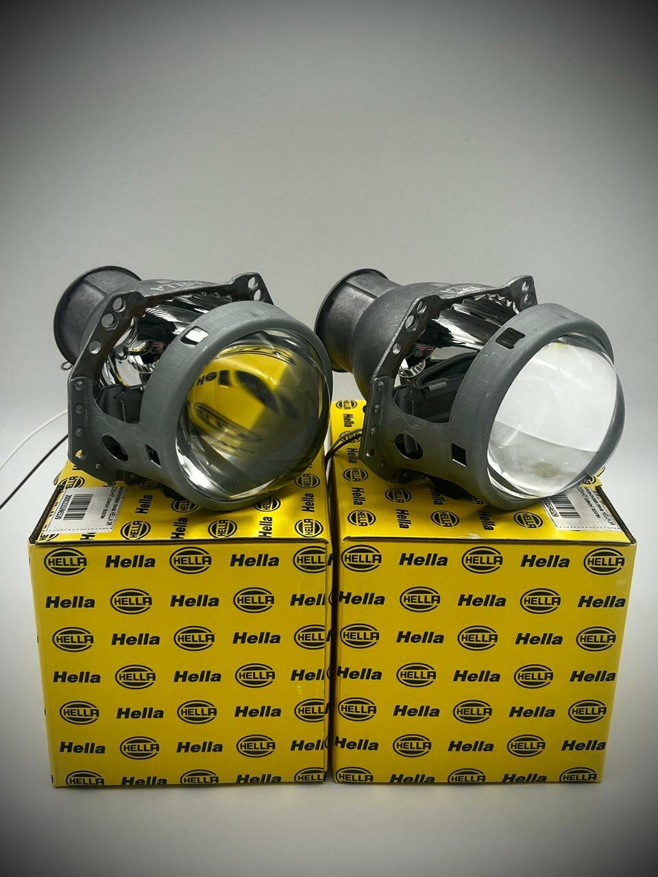 Би линзы Hella H7 галоген / Билинзы галогенные Хелла 3 Н7