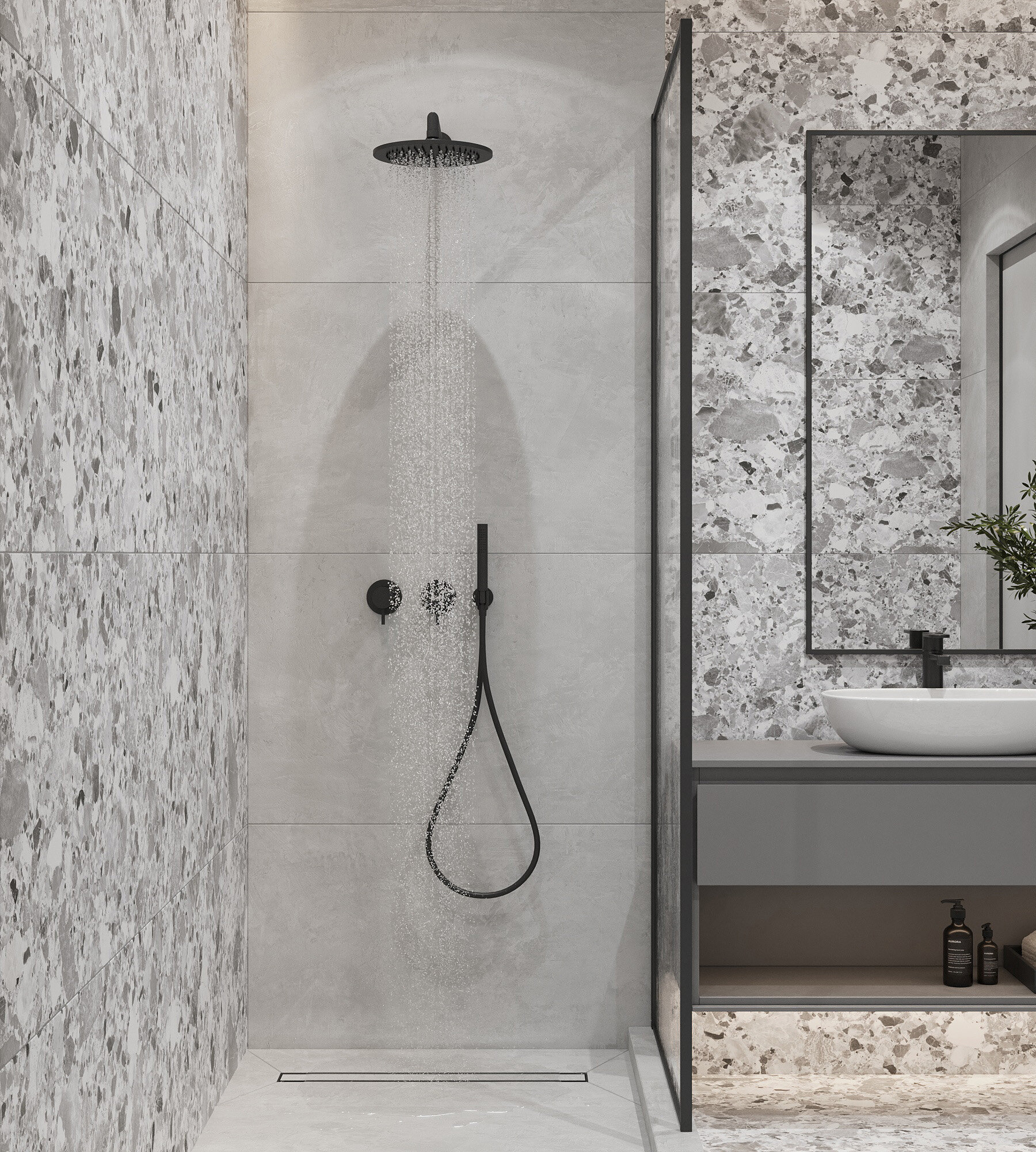 Керамогранит ARCADIA CERAMICA SYMPHONY GRIS 60x120 RT