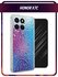 Силиконовый чехол на Honor X7c / Хонор X7c с принтом "Капли на стекле"