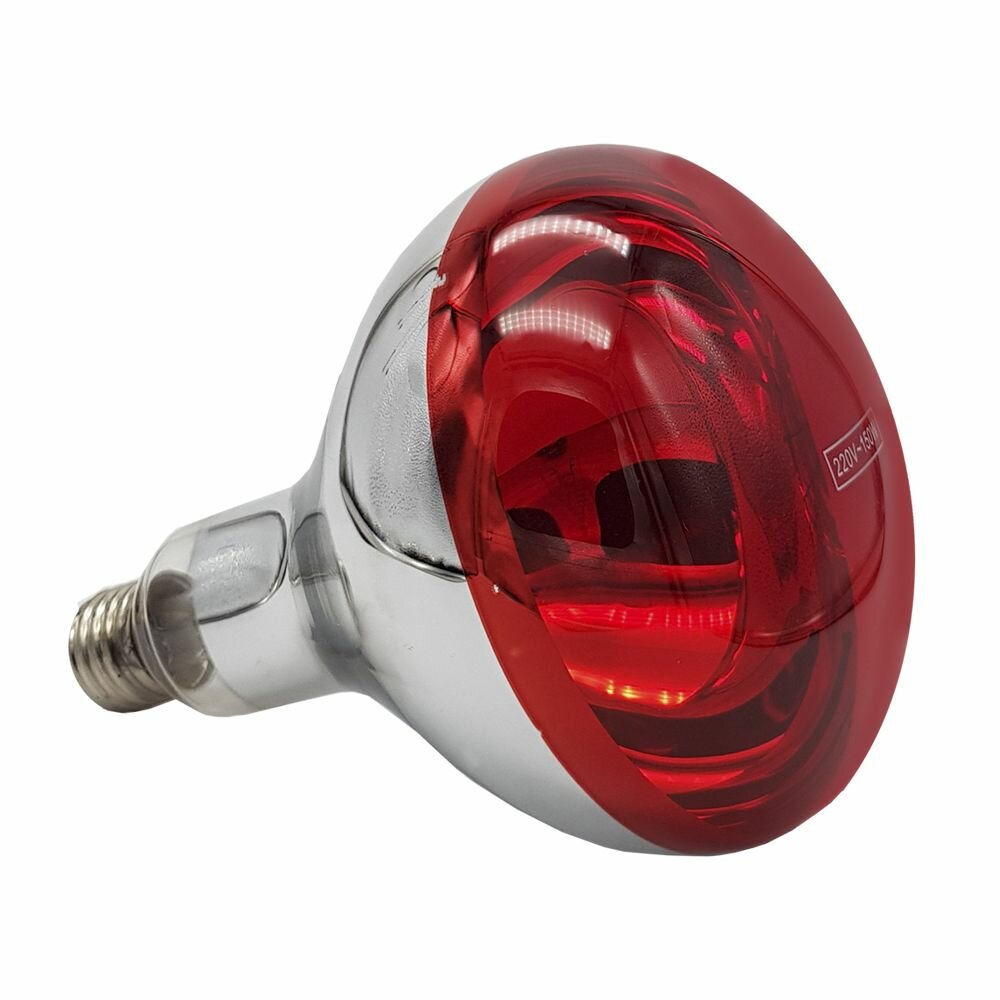 Лампа инфракрасная ThermoPro 175W E27 красное стекло
