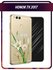Чехол на Honor 7X / Хонор 7Х с принтом "White lily", прозрачный