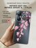Чехол на Infinix Smart 8 Plus / Инфиникс Смарт 8 Плюс с принтом "Ветка сакуры 2"