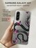 Чехол на Samsung Galaxy A17/A18 / Самсунг А17/А18 с принтом "Snake and butterfli...