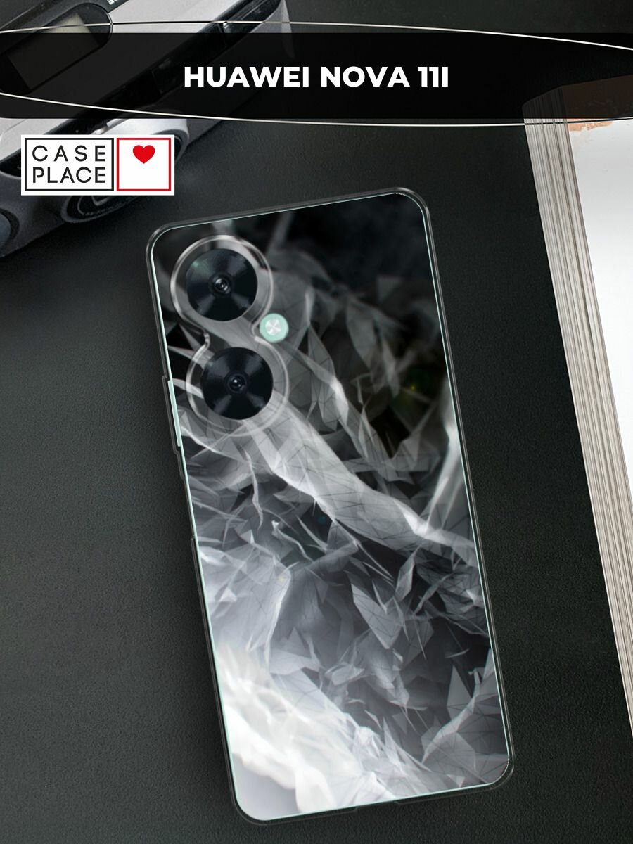 Чехол на Huawei Nova 11i / Хуавей Нова 11i с принтом "Абстракция 9"