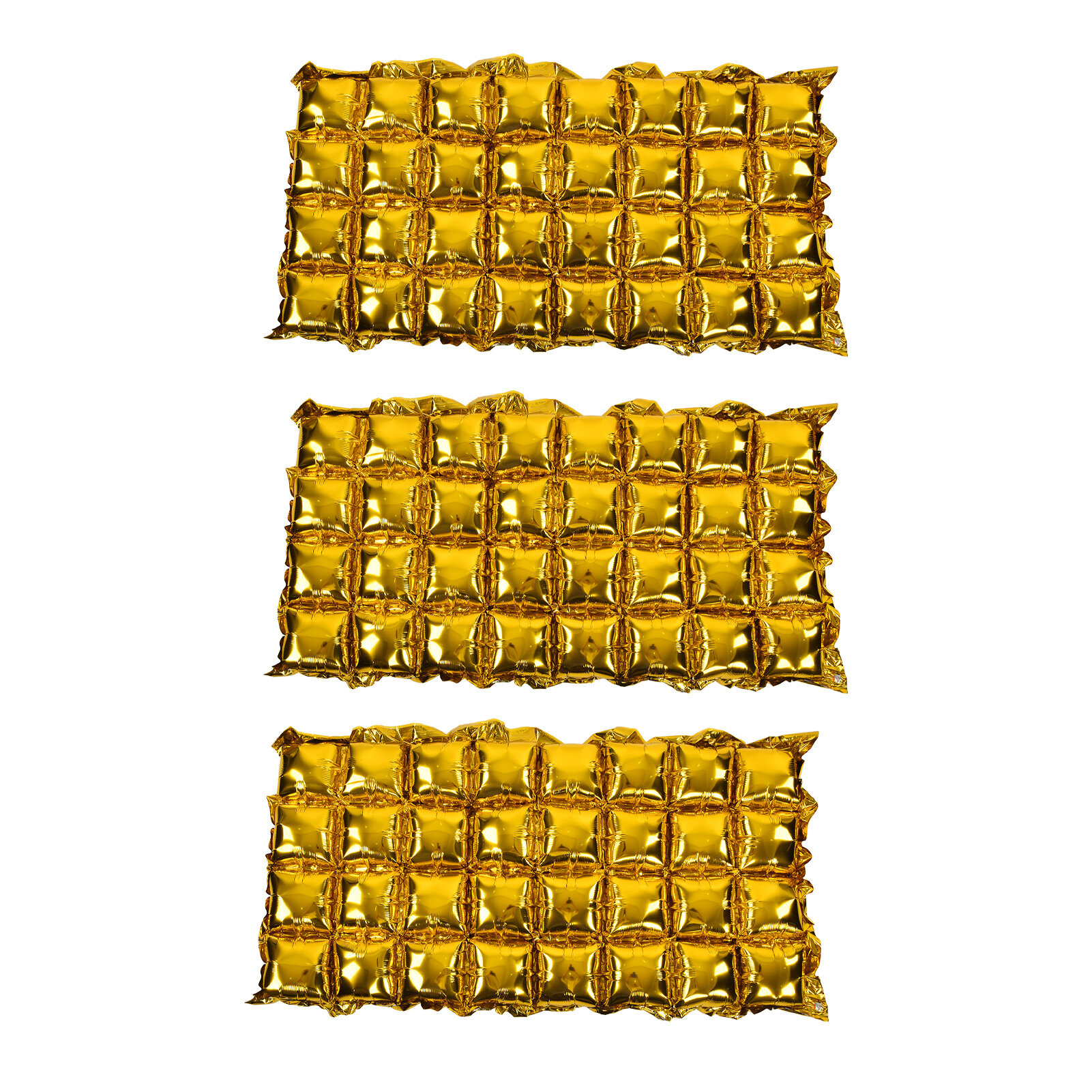 3 воздушных шара из алюминиевой пленки, простые в использовании, разных цветов, фон для вечеринки, для украшения, фотозона, золотой.