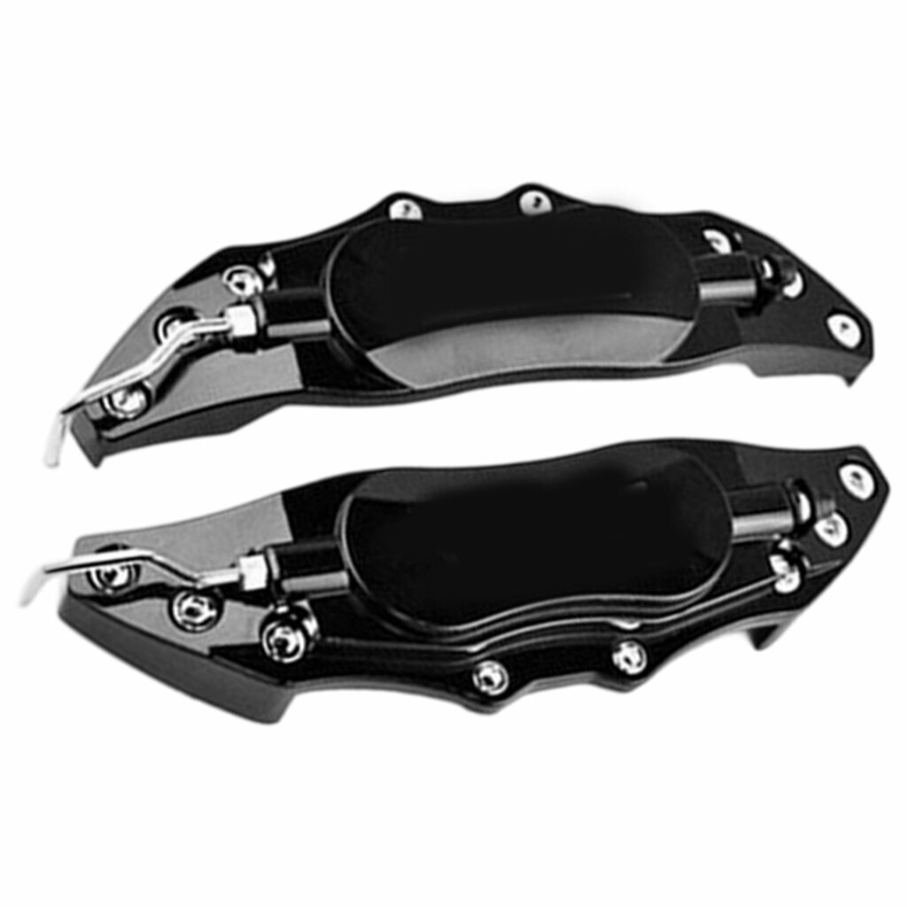 Универсальные Крышки тормозных суппортов Сильная Модернизация Простая установка Алюминиевых Крышек Суппортов Подходит для автомобилей Мотоциклов