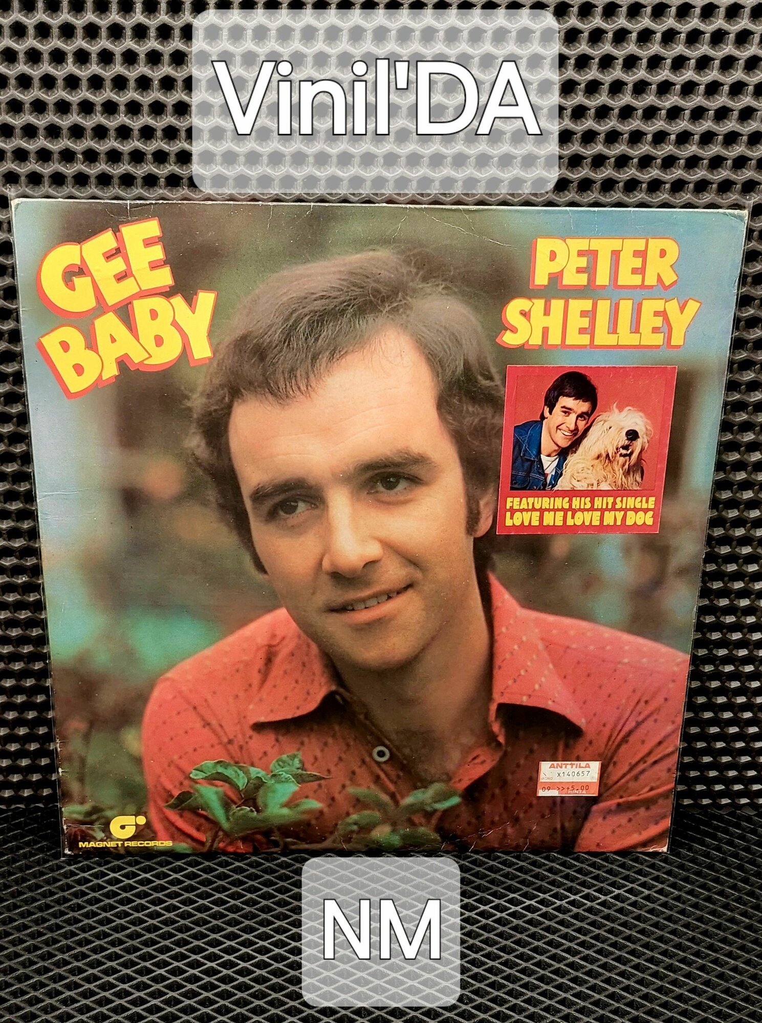 Виниловая пластинка Peter Shelley "Gee Baby". LP1.
