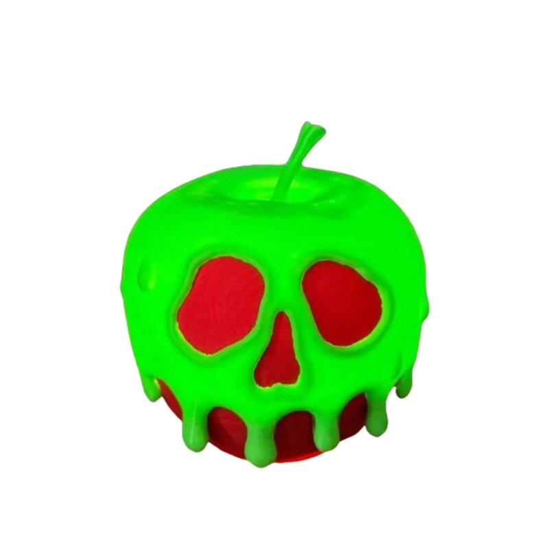 Череп Ручной Работы, Ядовитые фрукты, Светящаяся Лампа 2025, Новое Украшение в виде Черепа на Хэллоуин, Ночник, Рождественский Подарок в виде фруктового Черепа для Партнеров и Семьи