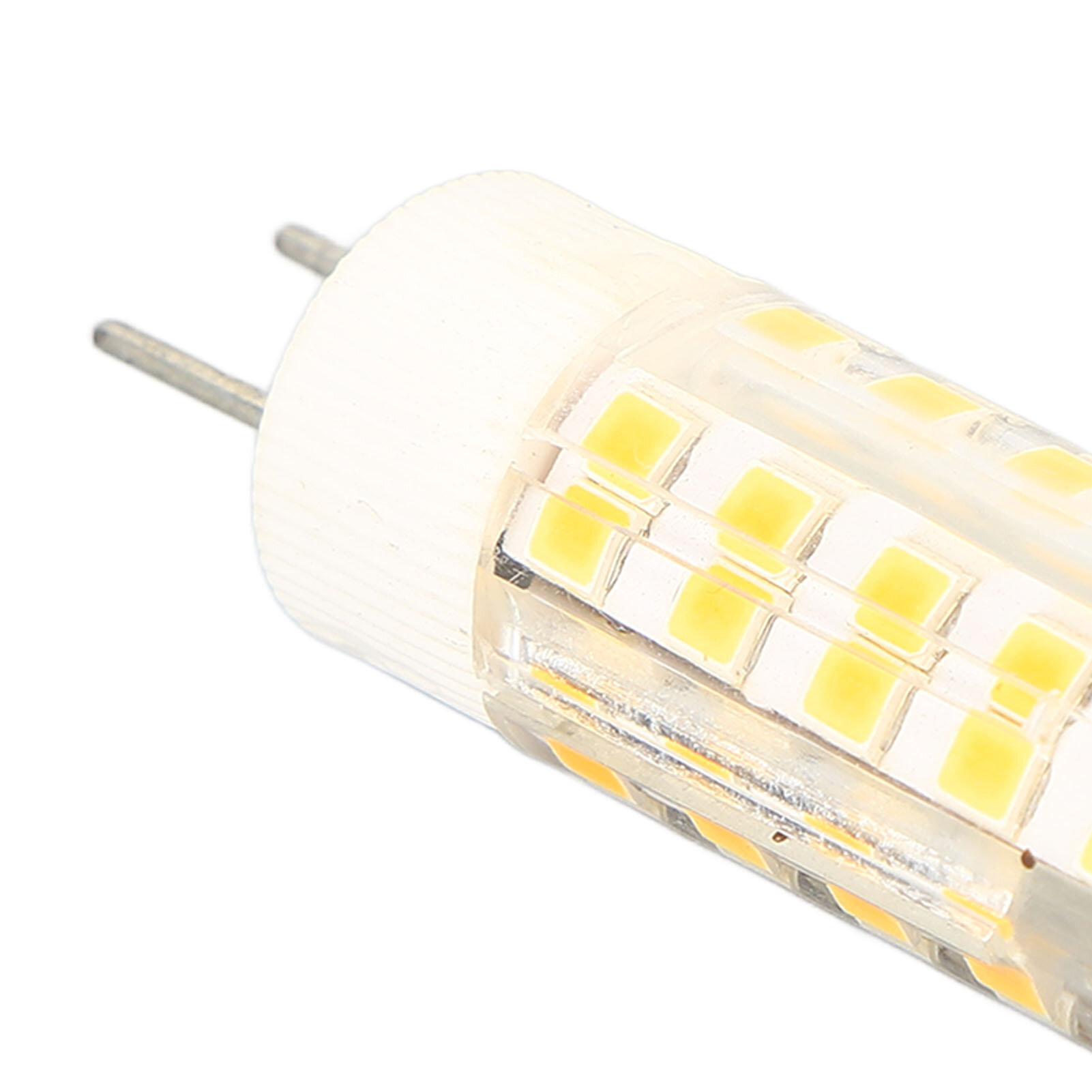 2 шт. светодиодные лампы G8, штырьковый цоколь для ПК G8, 76 светодиодных фонарей, легкий вес, 6 Вт, 540 лм, лампа с регулируемой яркостью для дома, магазина, офисной библиотеки, 100‑130 В