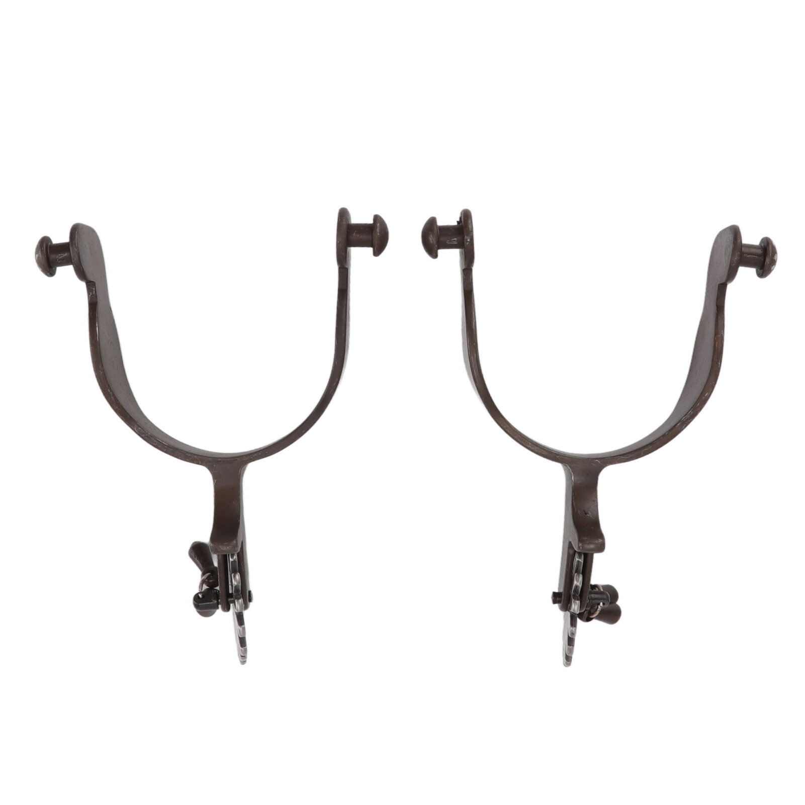 1 пара выгравированных шпор с винтажным узором лошадиных шпор для седельного конного снаряжения