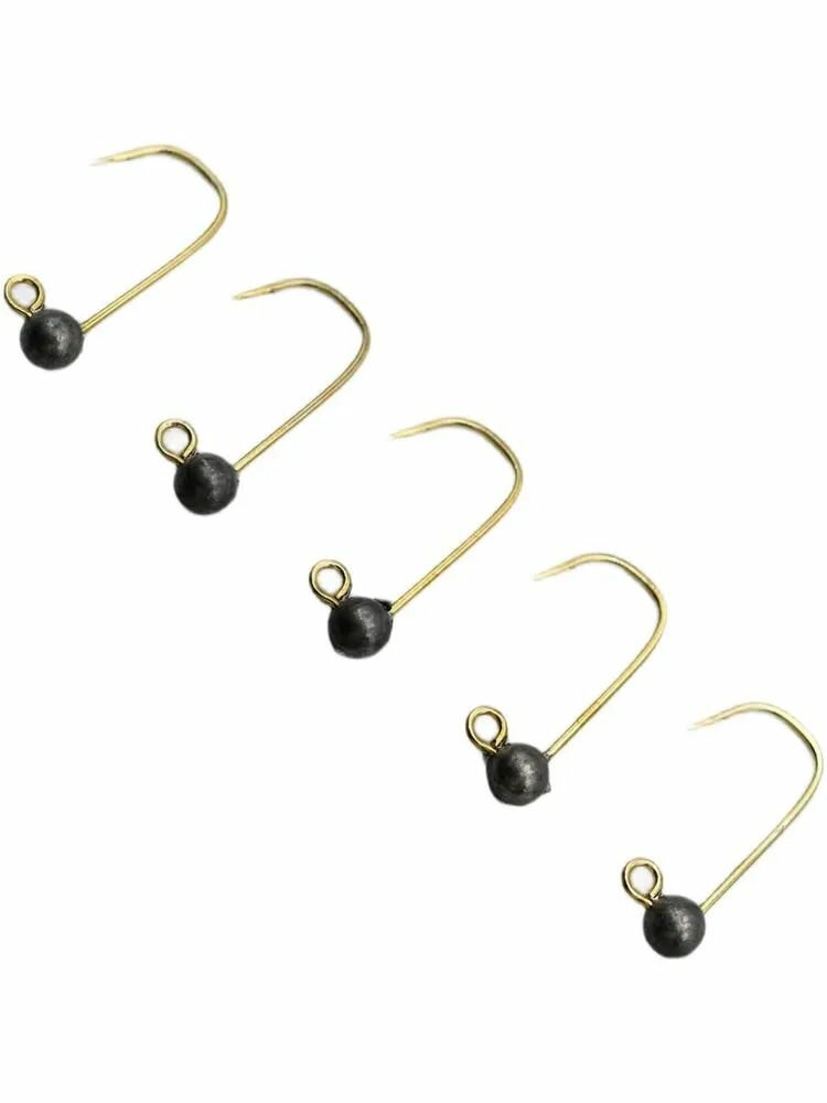 Джиг-головки Jackson Standard Head 0.9г S оптимальный вес для большинства условий, 5 шт, японское качество