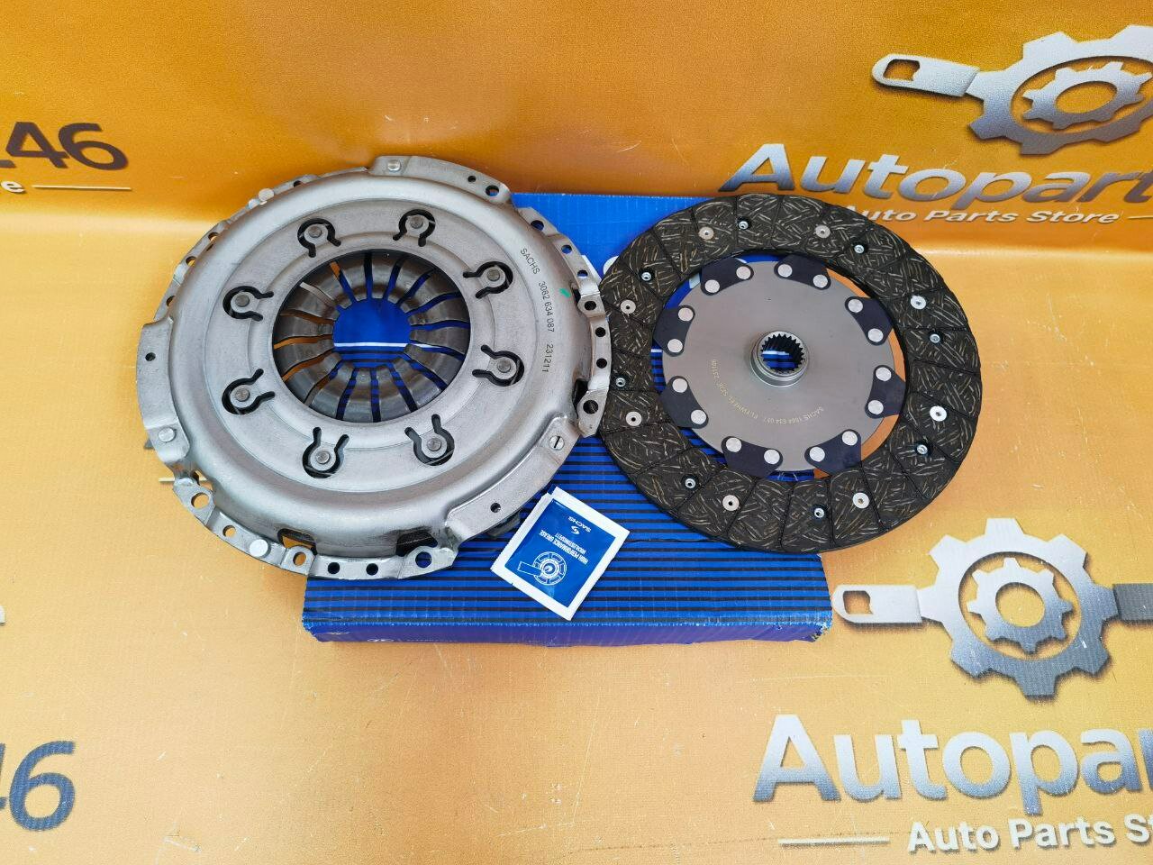 Комплект сцепления Фокус 2 двигатель 2.0 FORD C-MAX 2.0 07-/Focus II 2.0 SACHS Германия