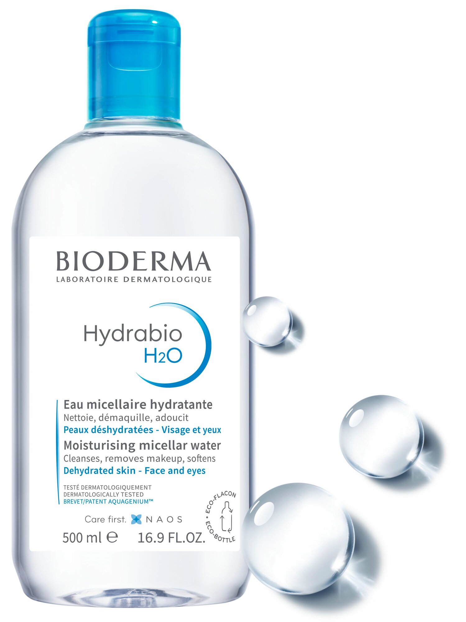 Мицеллярная вода Биодерма Hydrabio, для всех типов кожи, 500мл
