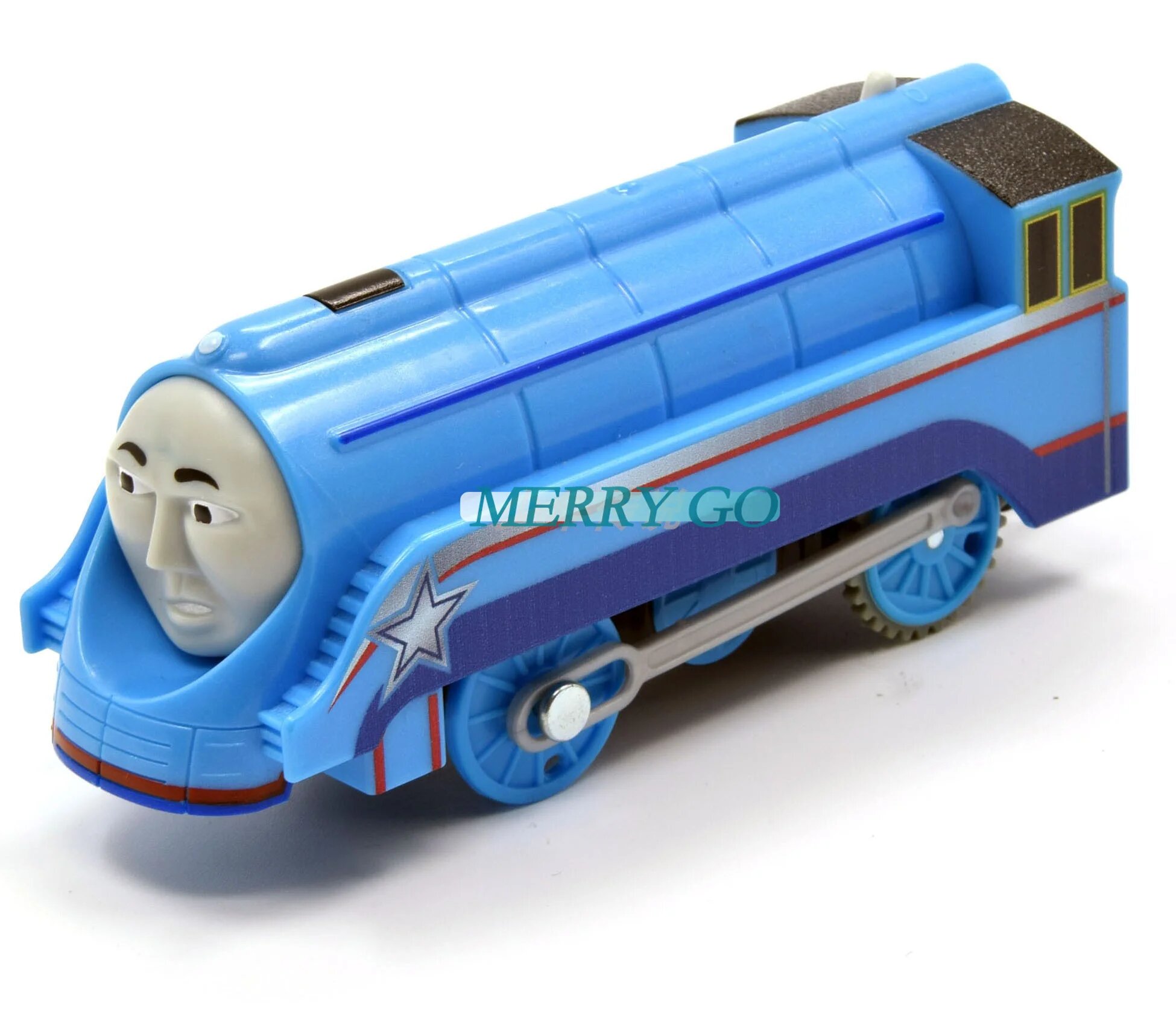 Электрический локомотив Thomas & Friends Trackmaster, Синий