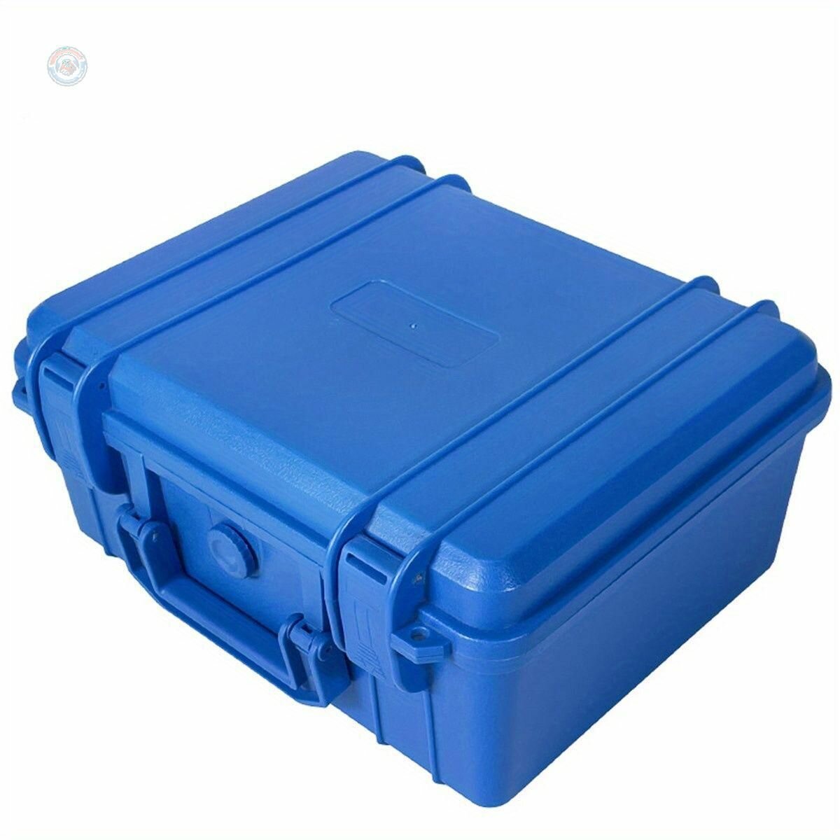 Ящик для инструментов, прочный органайзер с удобной ручкой для хранения и транспортировки, складной ящик-контейнер для гаража, мастерской и дачи