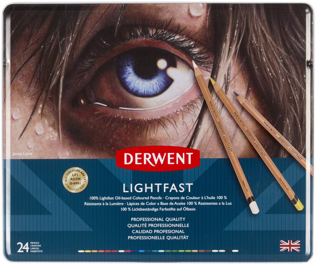 Набор карандашей Derwent Lightfast 24 шт