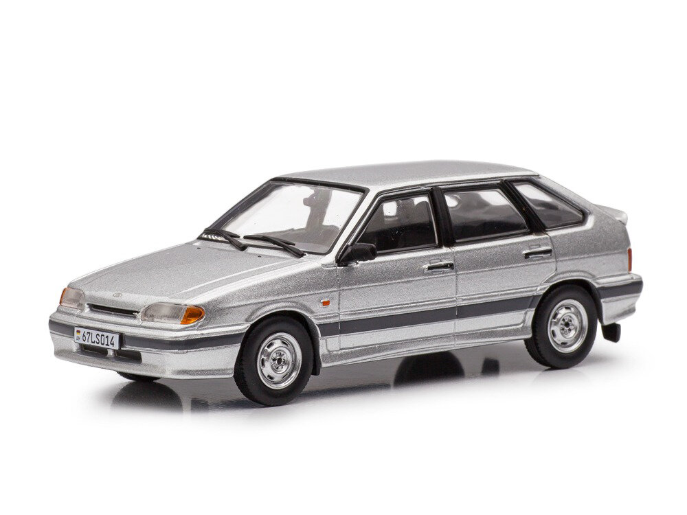 Модель коллекционная PAUDI Волжский автомобиль 2114 "четырка" lada samara ii / лада самара 2 серебристый