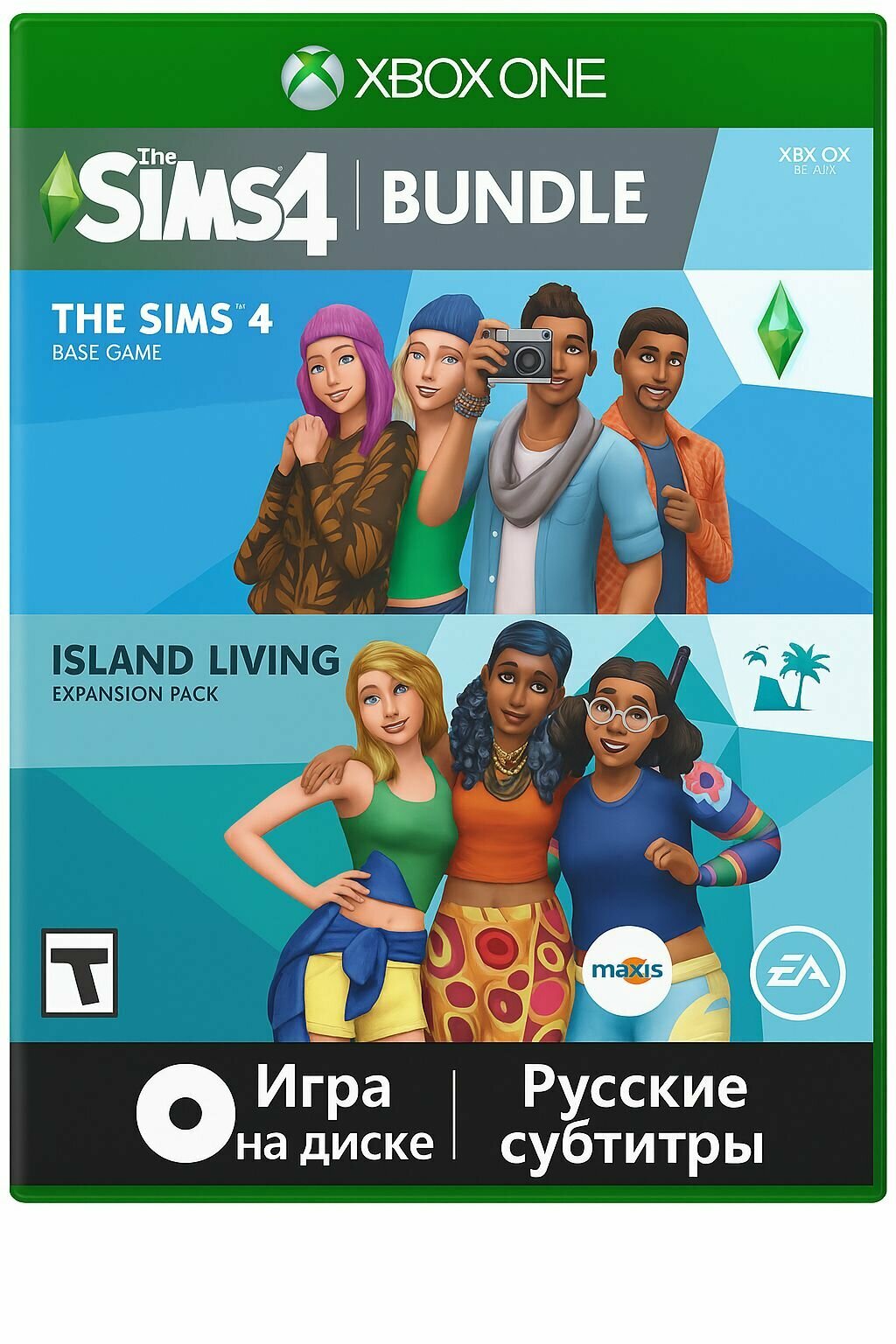 Игра The Sims 4 + Island Living Bundle (Xbox One, Русские субтитры)