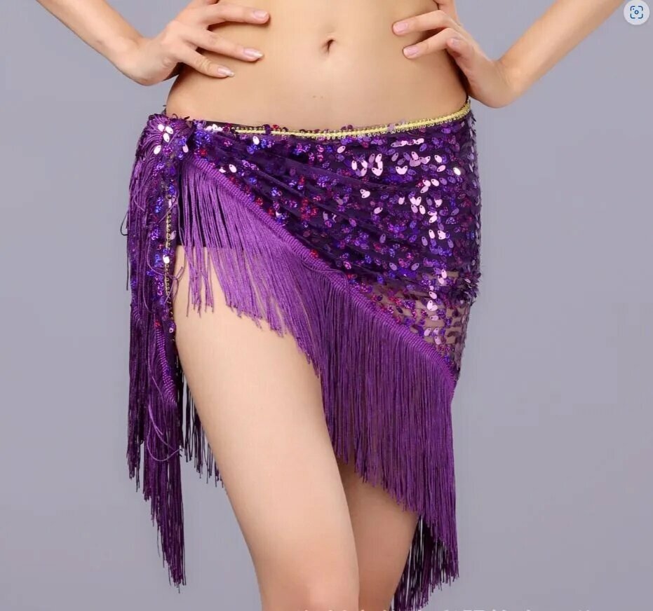 Xiaomi YouPin Пояс для танца живота восточных танцев – эластичный, украшенный бисером, регулируемый размер, для выступлений и тренировок